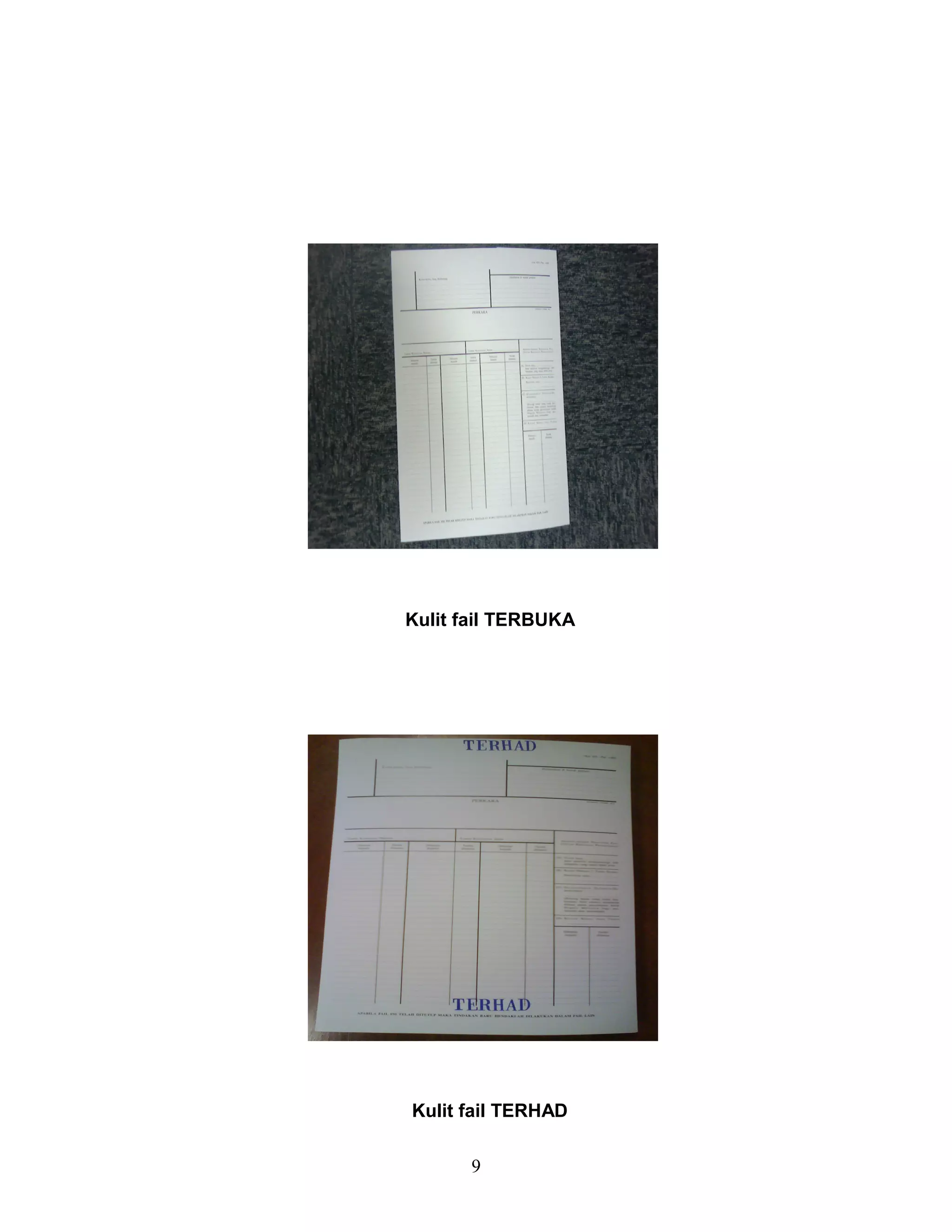 Panduan pembukaan dan penutupan fail latest | DOC