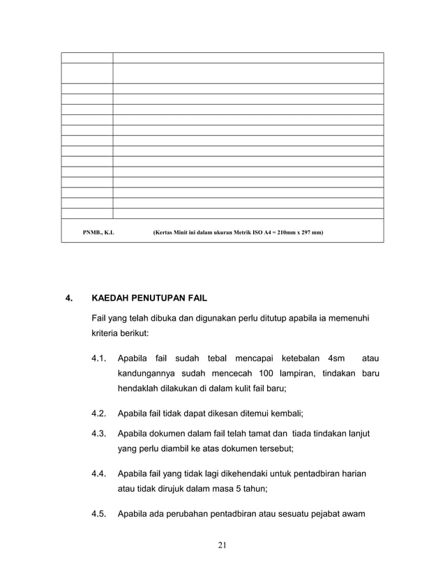 Panduan pembukaan dan penutupan fail latest | DOC