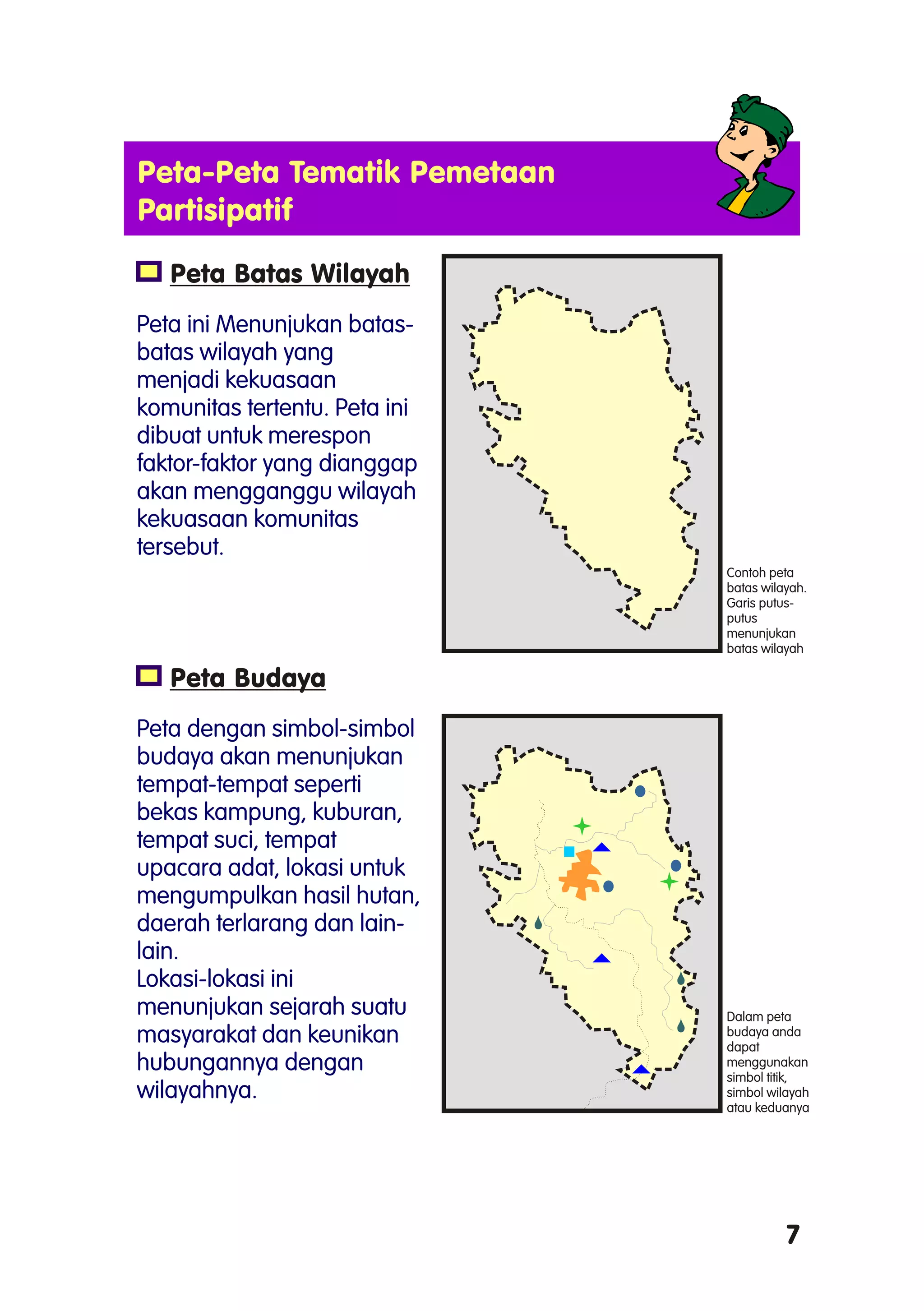 Panduan pemetaan partisipatif - Jenis-jenis peta dan fungsi | PDF