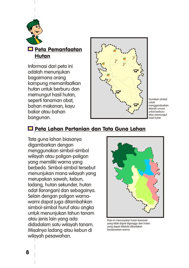 Panduan pemetaan partisipatif - Jenis-jenis peta dan fungsi | PDF
