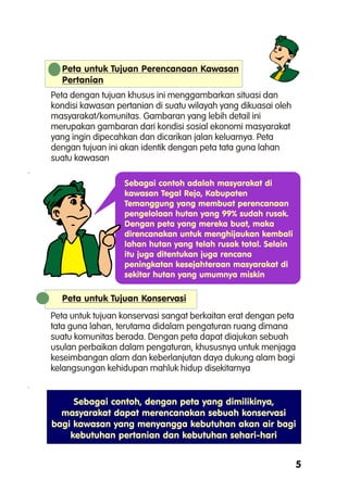 Panduan pemetaan partisipatif - Jenis-jenis peta dan fungsi | PDF