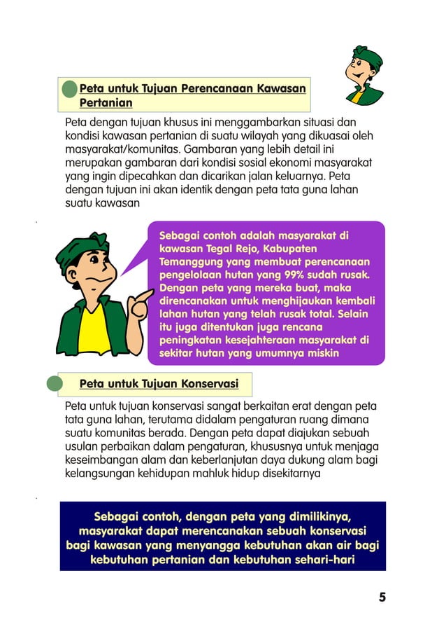Panduan pemetaan partisipatif - Jenis-jenis peta dan fungsi | PDF