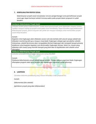 Panduan Pendaftaran Peserta KPP Mining Youth in Action dan Contoh Proposal KPP Mining Youth In ...