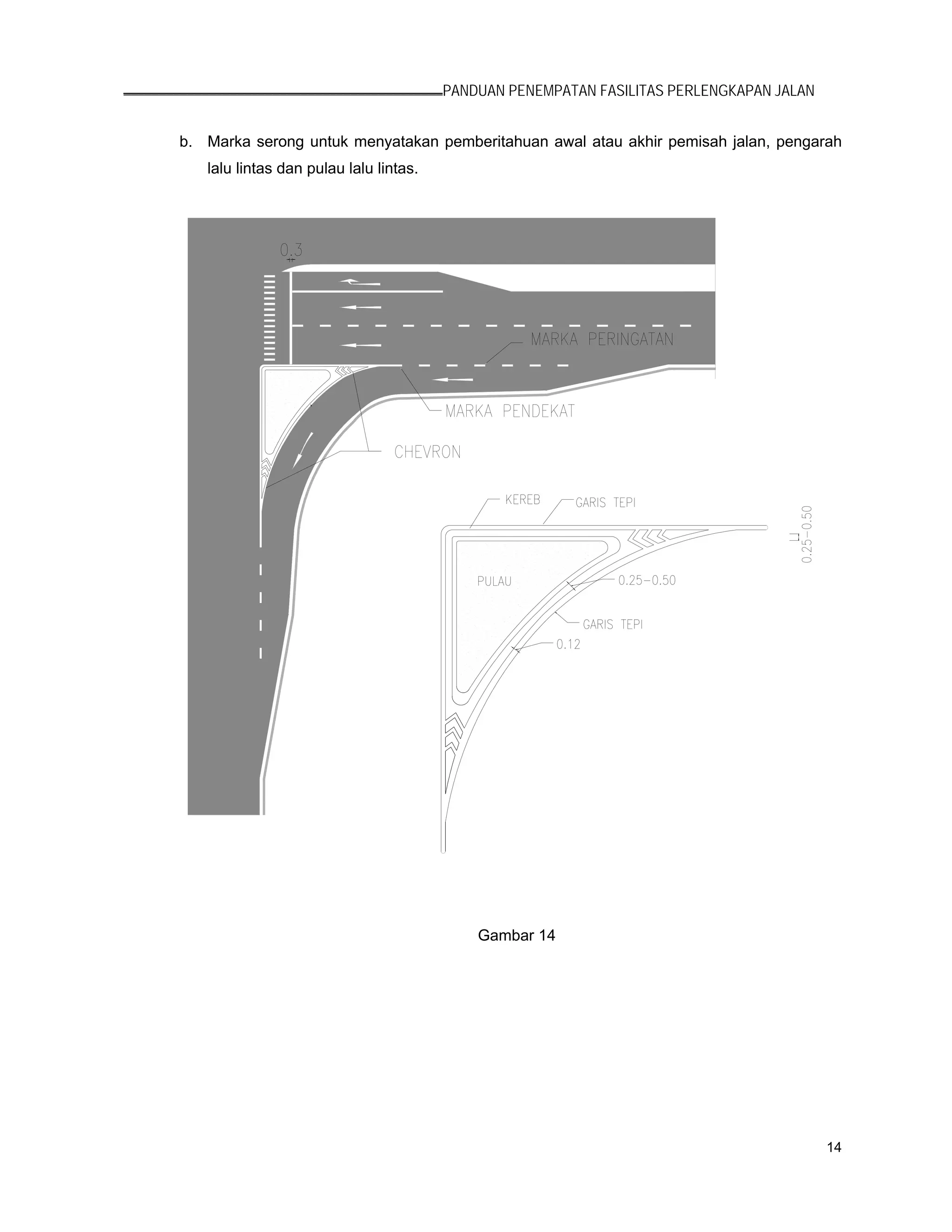 Panduan penempatan fasilitas perlengkapan jalan | PDF