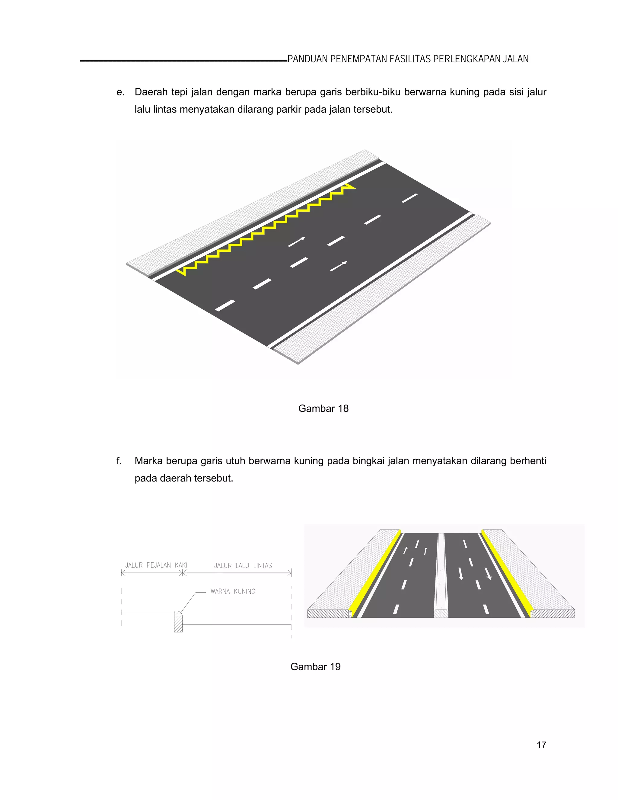 Panduan penempatan fasilitas perlengkapan jalan | PDF