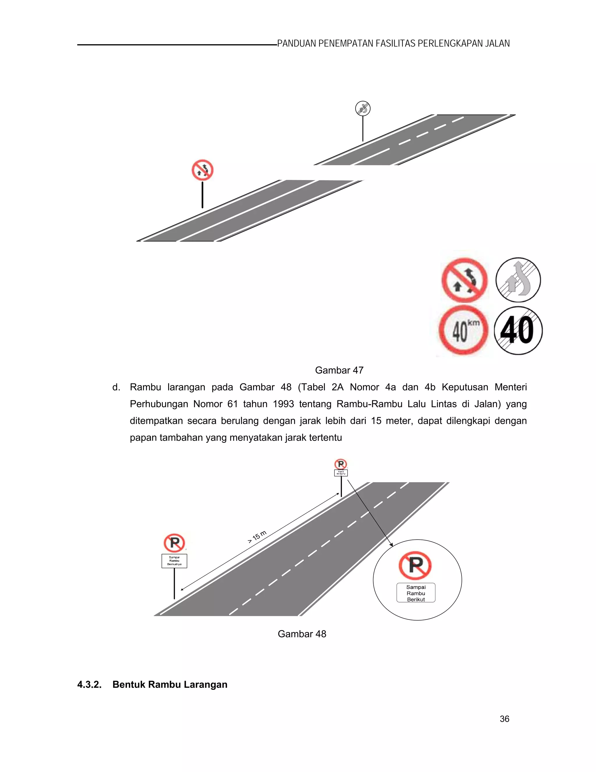 Panduan penempatan fasilitas perlengkapan jalan | PDF