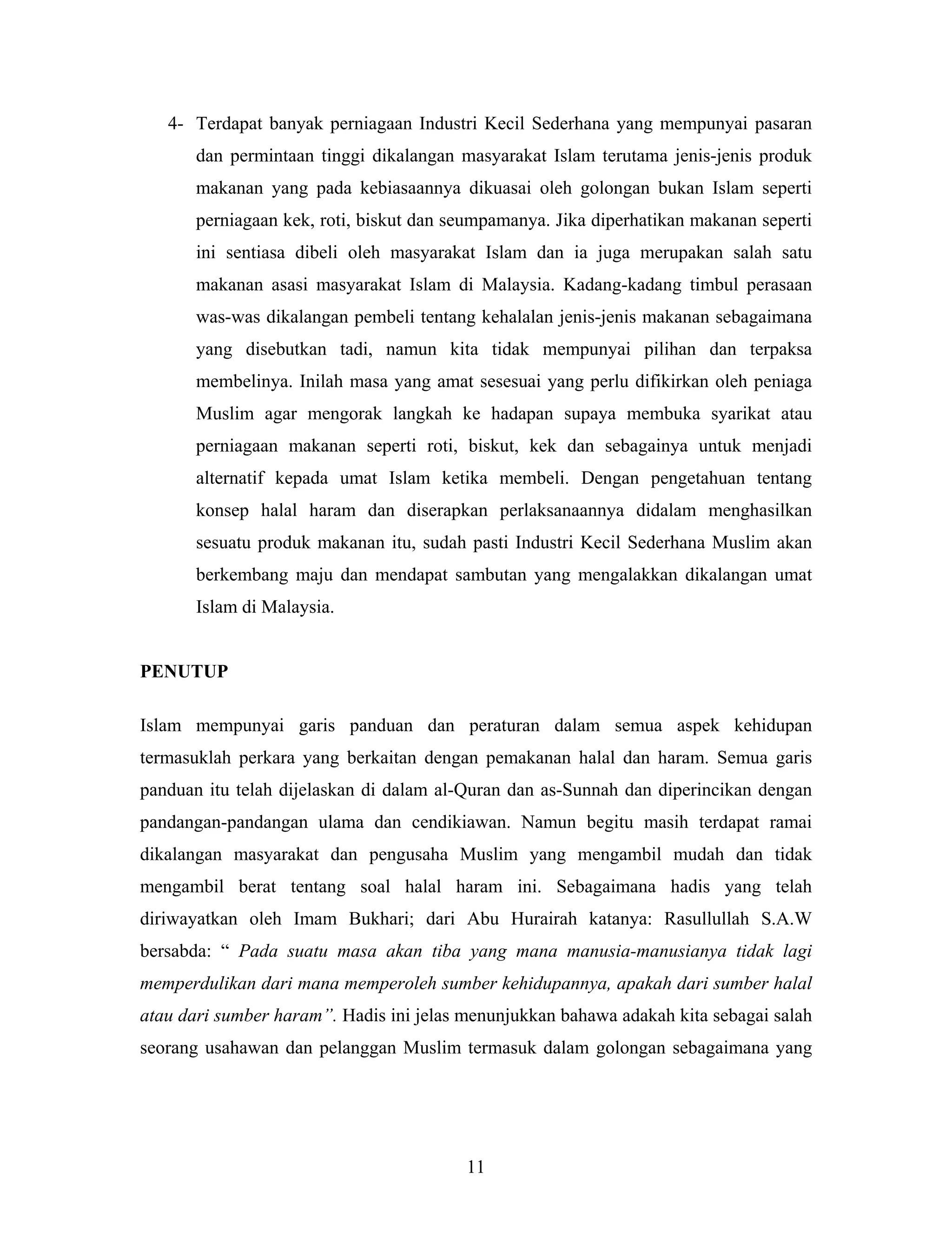 Panduan penentuan makanan halal menurut pandangan ulama | PDF