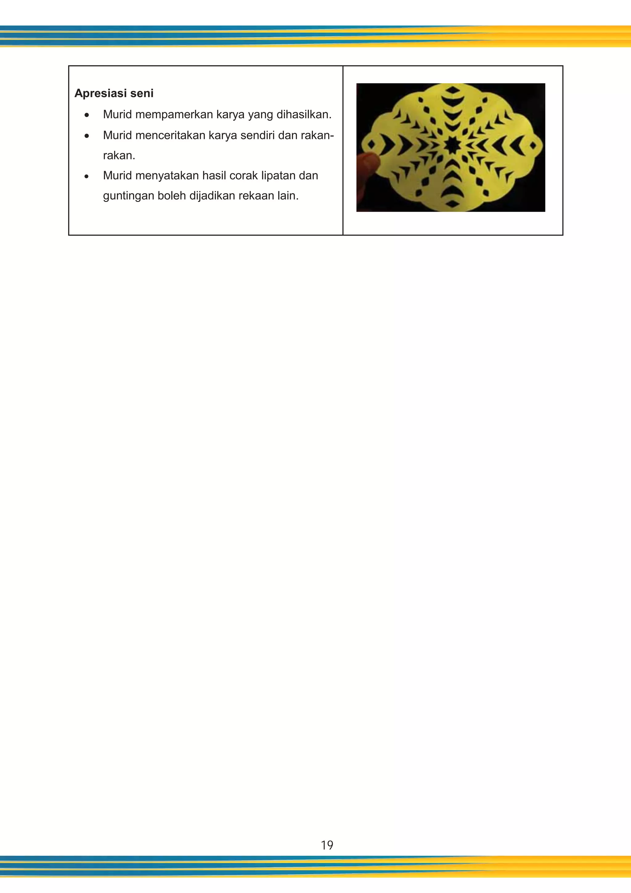 Panduan pengajaran dunia seni visual tahun 3 | PDF