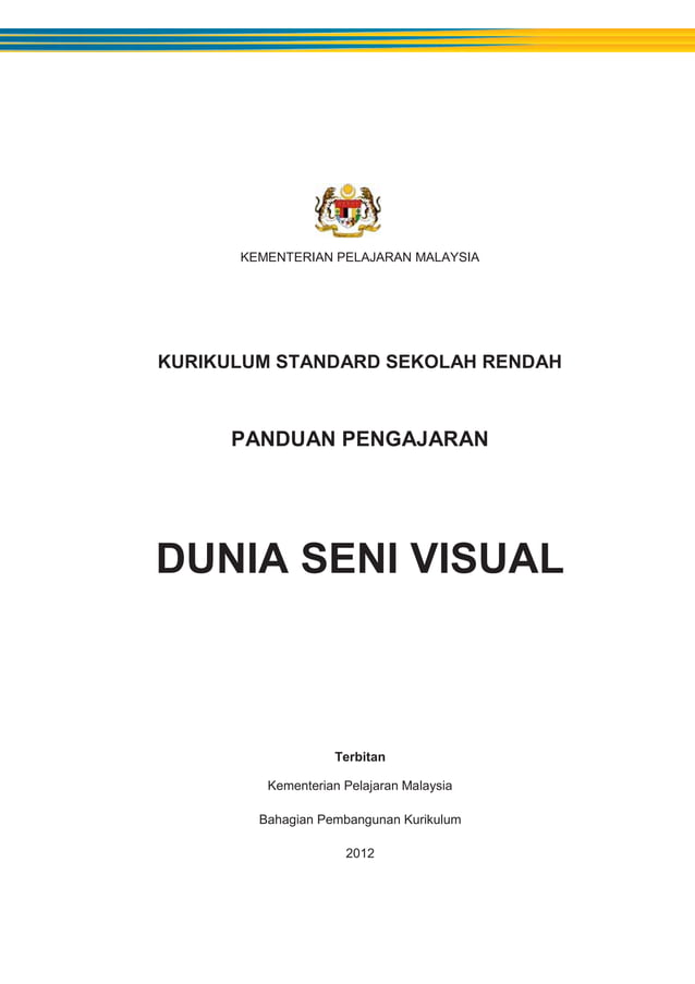 Panduan pengajaran dunia seni visual tahun 3 | PDF