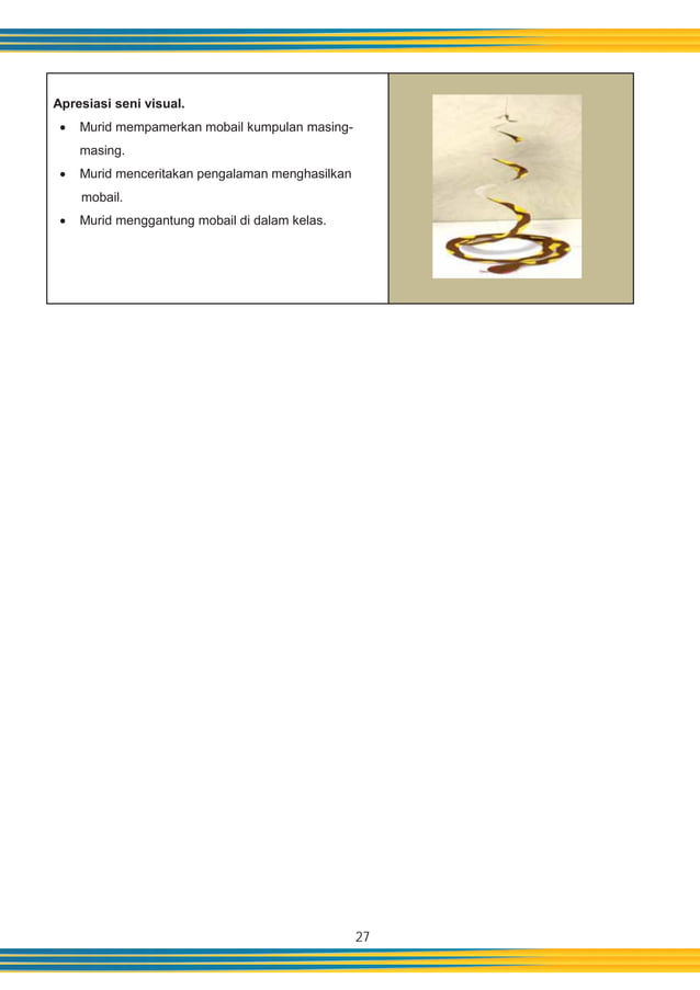 Panduan pengajaran dunia seni visual tahun 3 | PDF