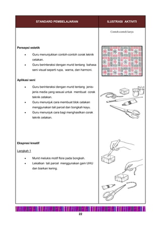 Buku Panduan pengajaran dunia seni visual thn 2 | PDF