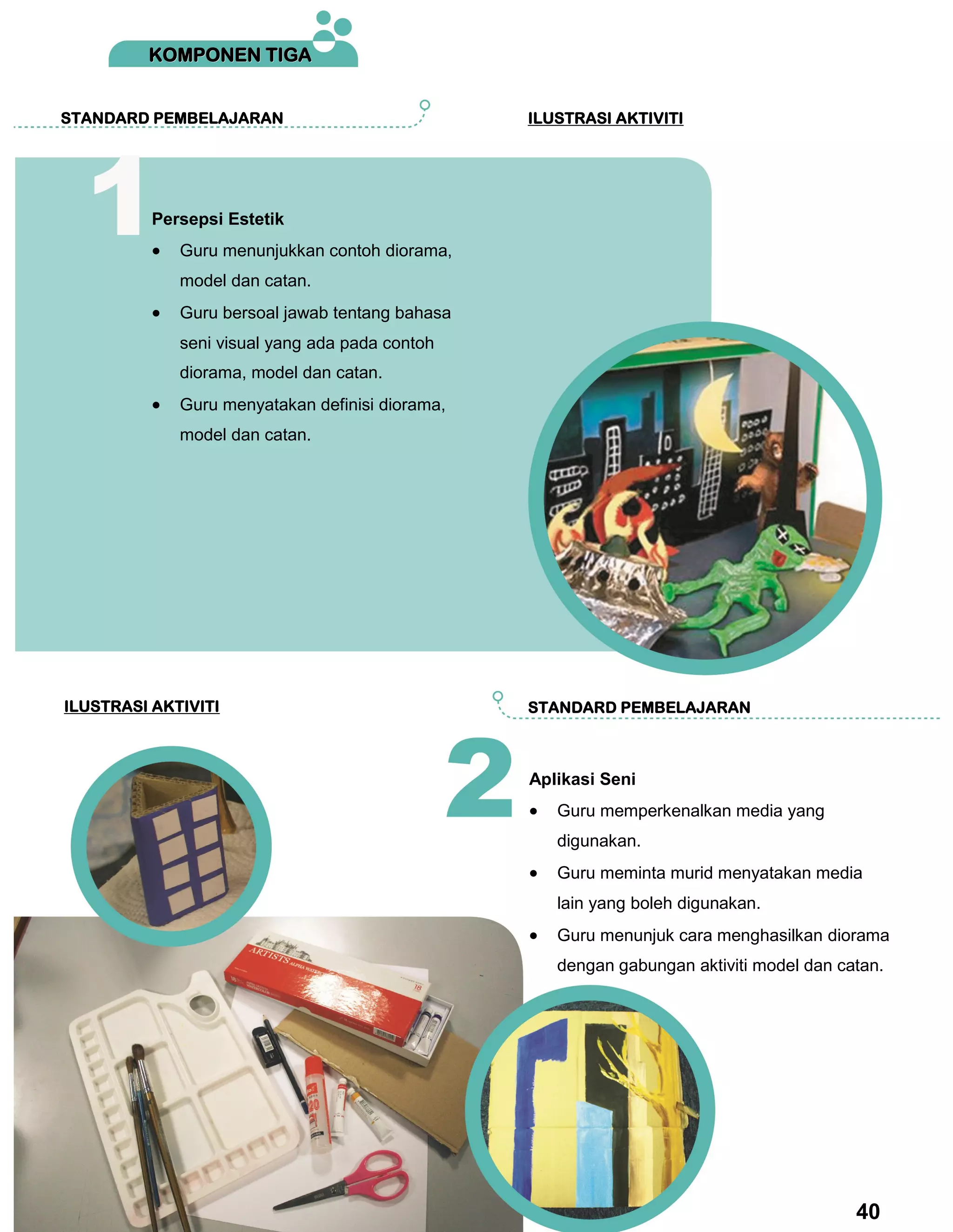 Panduan pengajaran kssr pendidikan seni visual tahun 6 | PDF