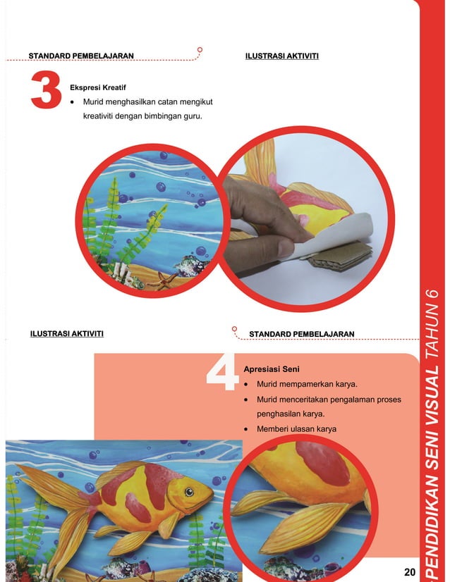Panduan pengajaran kssr pendidikan seni visual tahun 6 | PDF