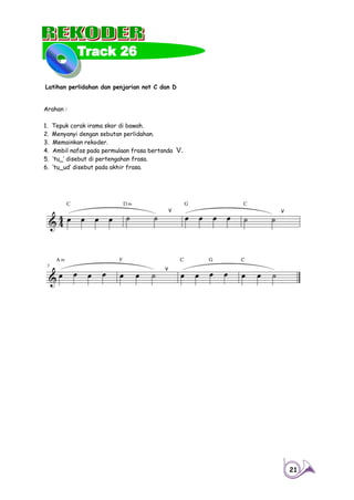 Panduan pengajaran PENDIDIKAN MUZIK tahun 4 | PDF