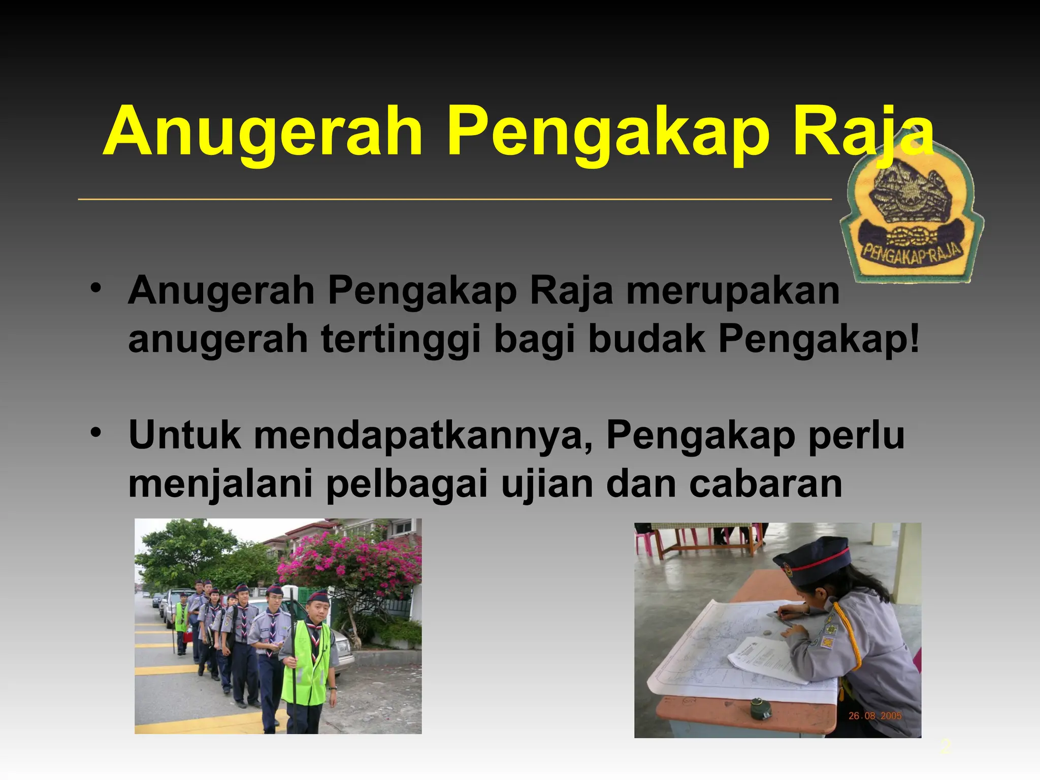 PANDUAN Pengakap Raja secara mudah dan boleh dipelajari | PPT