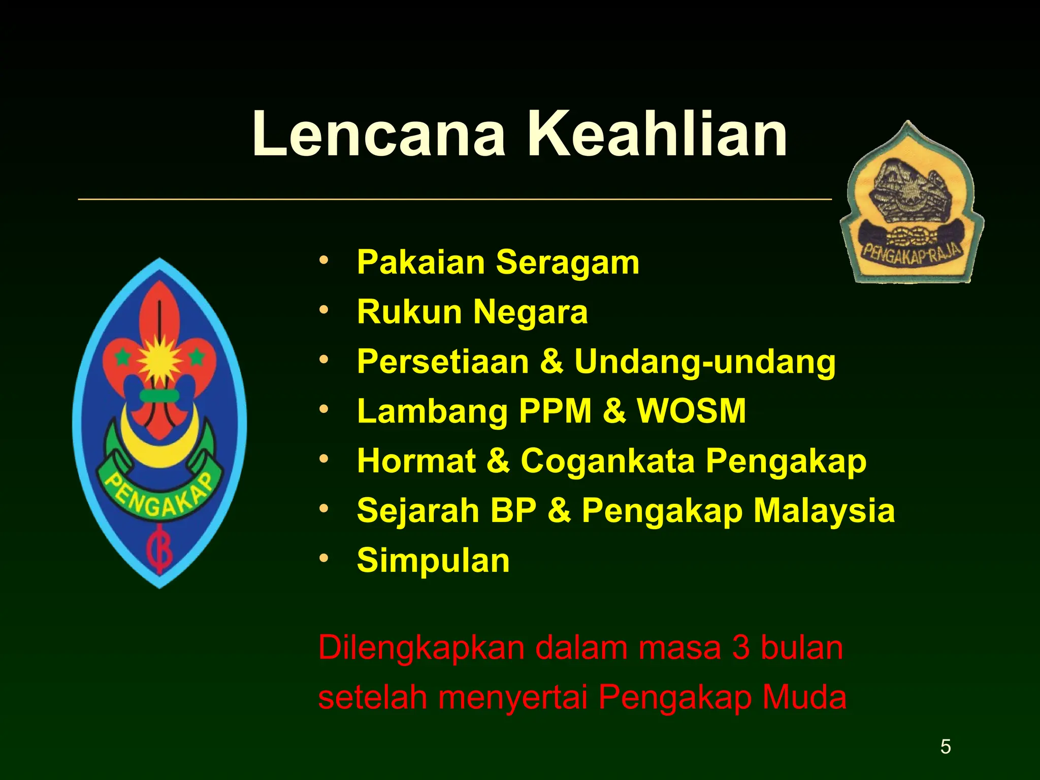 PANDUAN Pengakap Raja secara mudah dan boleh dipelajari | PPT