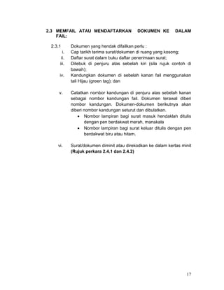 Panduan pengendalian fail | PDF
