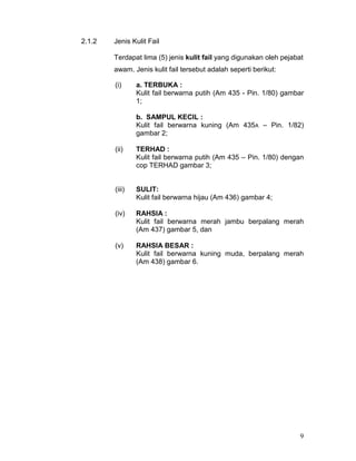 Panduan pengendalian fail | PDF