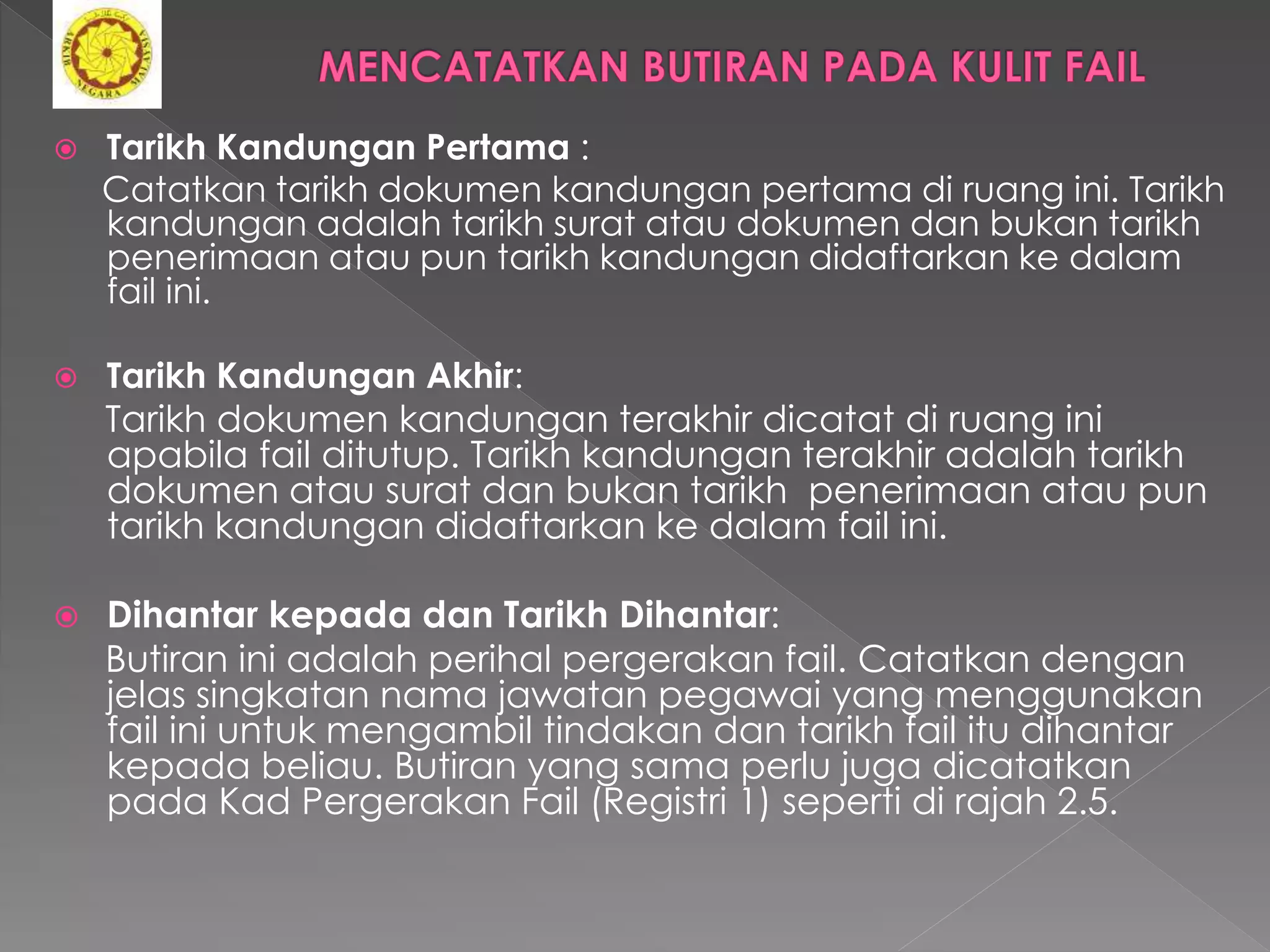 Panduan pengendalian fail | PPTX