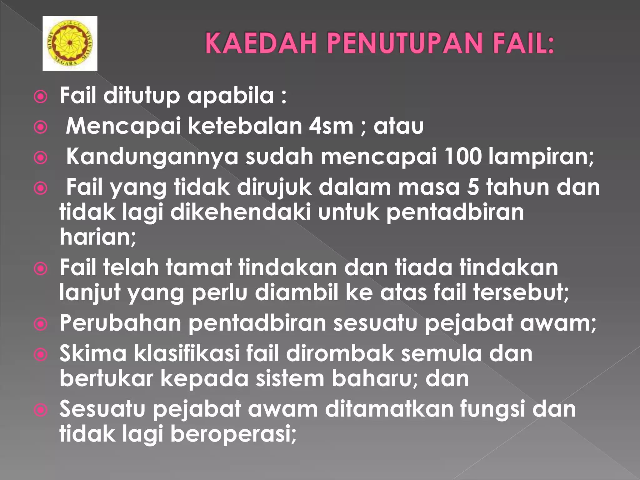 Panduan pengendalian fail | PPTX