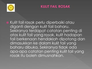 Panduan pengendalian fail | PPTX