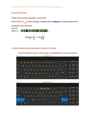PANDUAN PENGETIKAN AKSARA JAWA nyk NGAYOGYAN.pdf