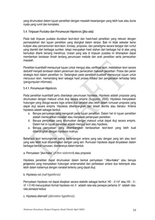 Panduan pengetikan skripsi psts umsu | PDF