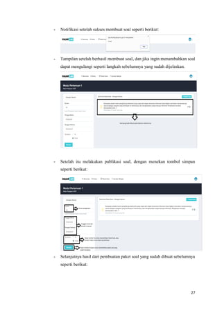 Panduan Penggunaan Siajar LMS | PDF