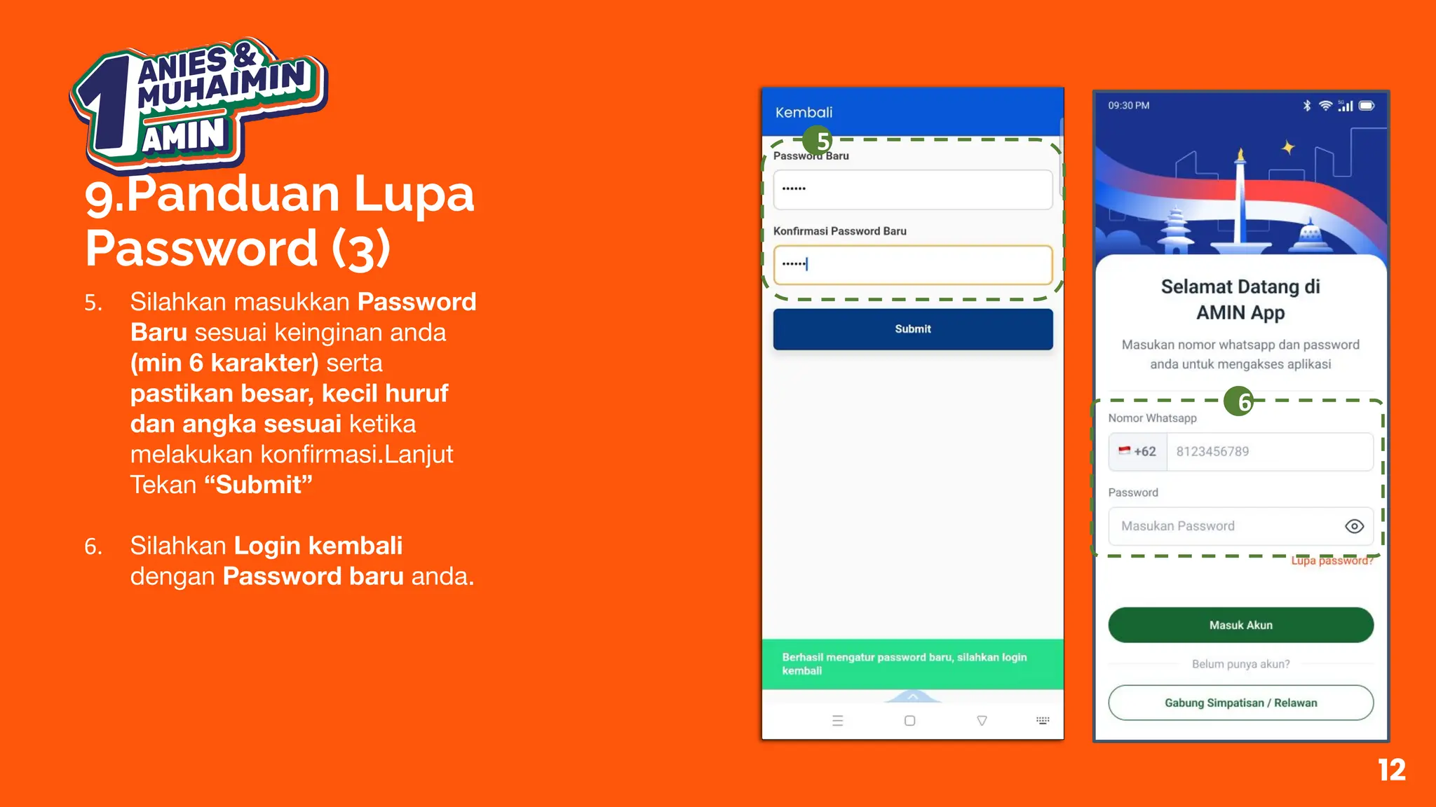 Panduan Penggunaan Aplikasi Amin App di Smartphone | PDF
