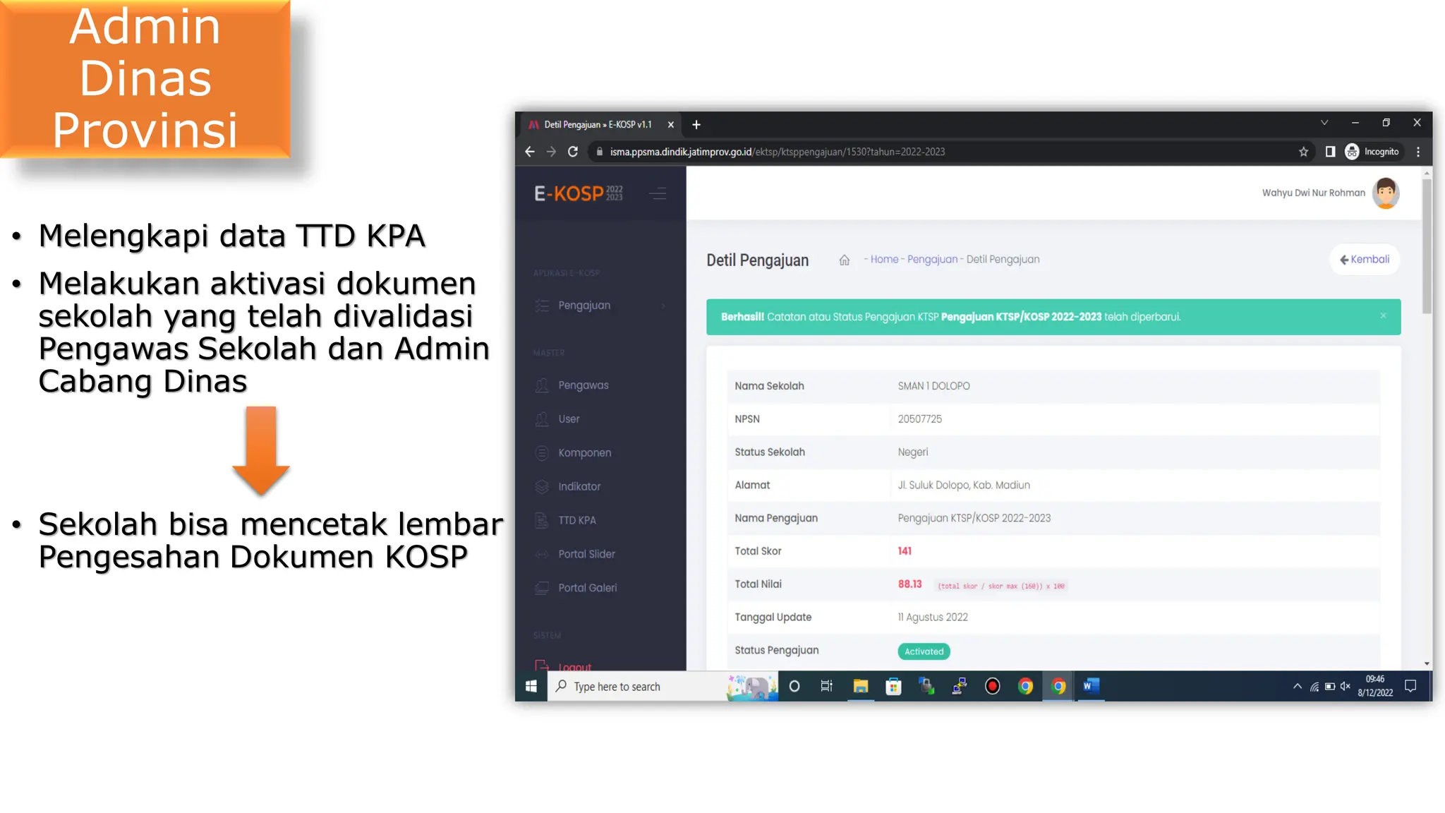 PANDUAN PENGGUNAAN APLIKASI E-KOSP 2024-2025.pdf