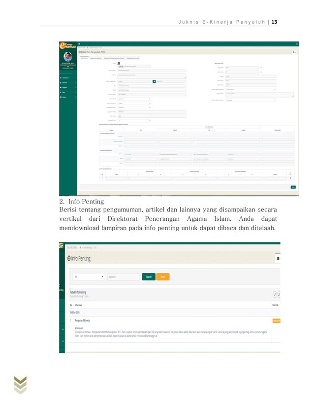 Panduan penggunaan aplikasi e penyuluh agama (e-pa) | PDF