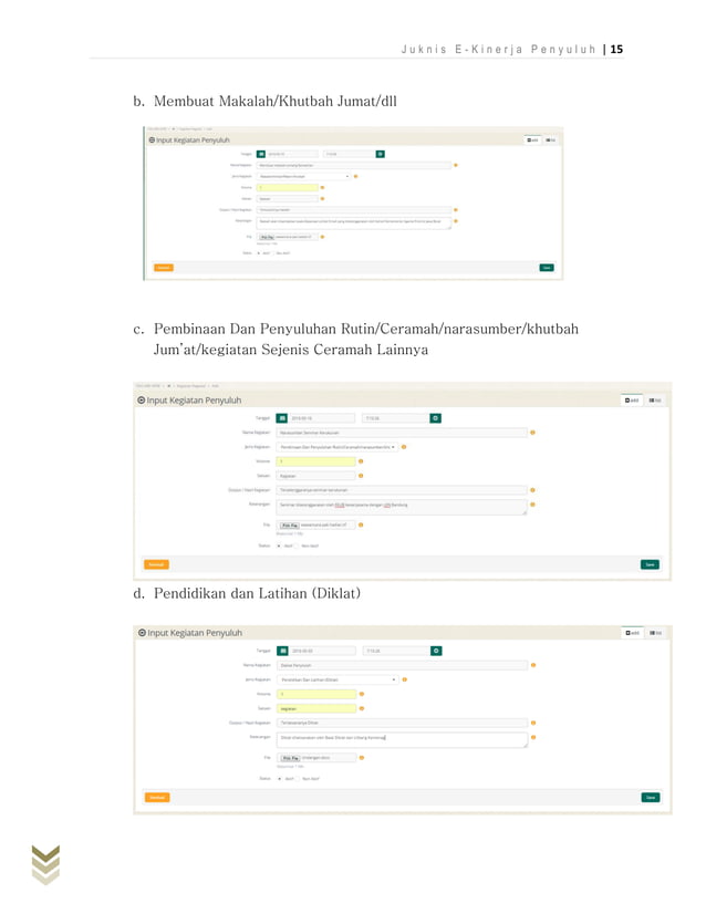 Panduan penggunaan aplikasi e penyuluh agama (e-pa) | PDF