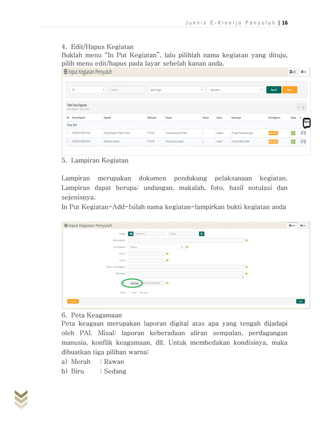 Panduan penggunaan aplikasi e penyuluh agama (e-pa) | PDF