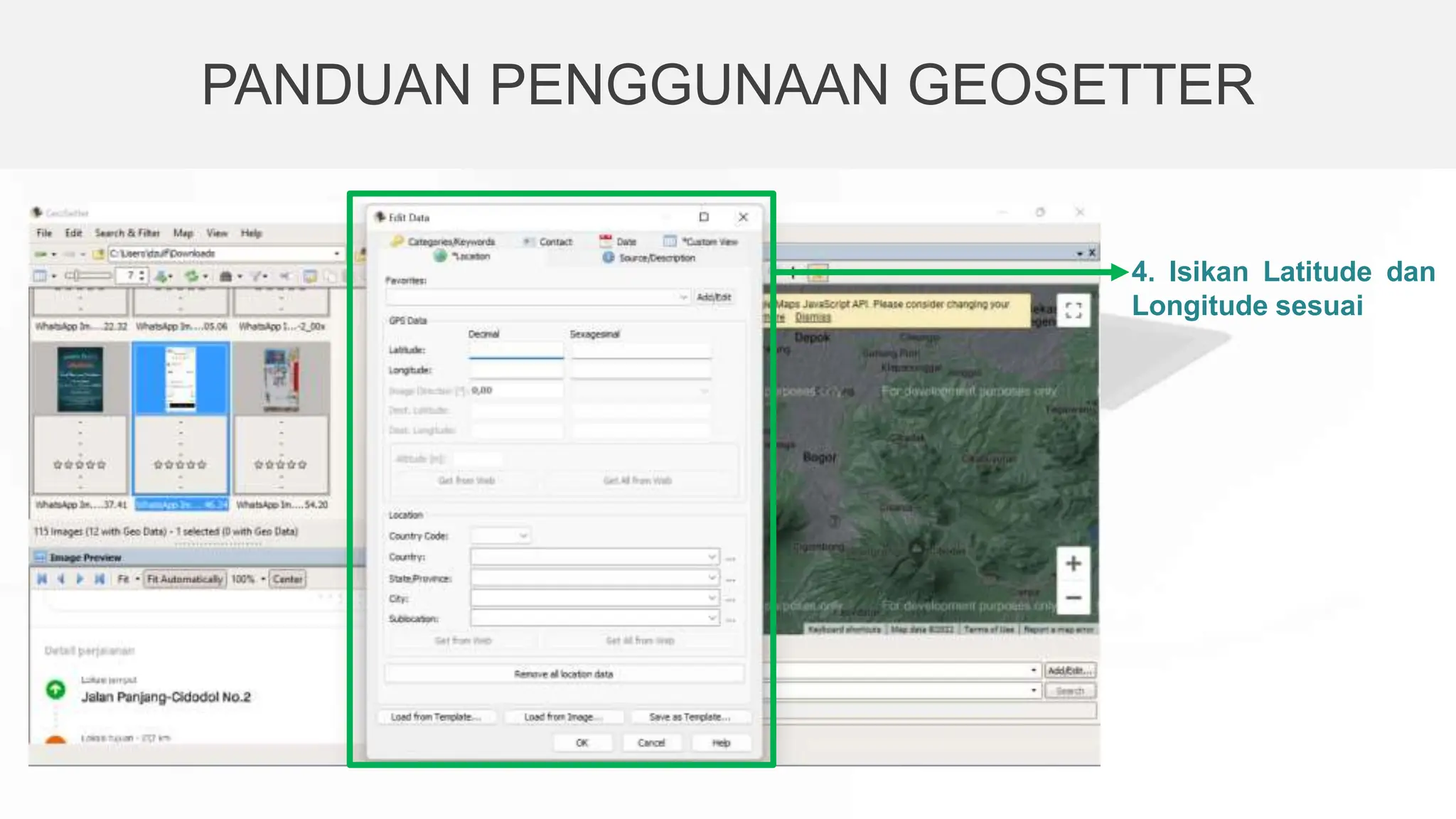 Panduan Penggunaan Geosetter Tahun 2024 Kabupaten Soppeng | PPTX