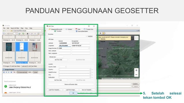 Panduan Penggunaan Geosetter Tahun 2024 Kabupaten Soppeng | PPT