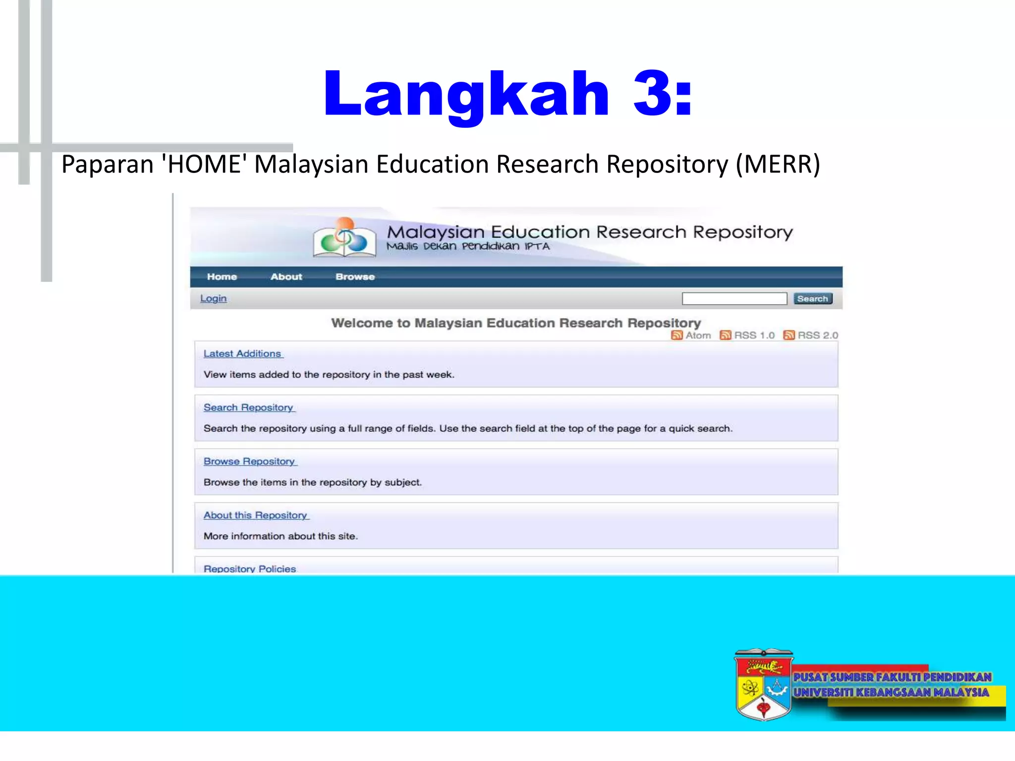 Panduan penggunaan merr | PPTX