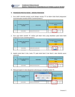 Panduan penggunaan modul_perekodan | PDF