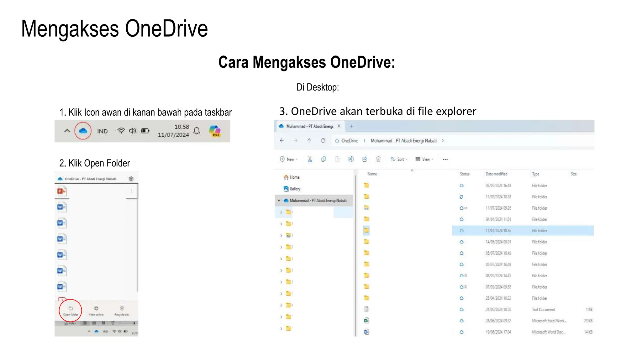 Panduan Penggunaan Onedrive Di Desktop & Web.pptx