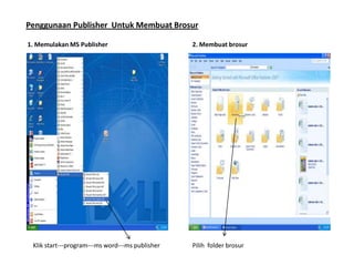 Panduan penggunaan publisher | PPT