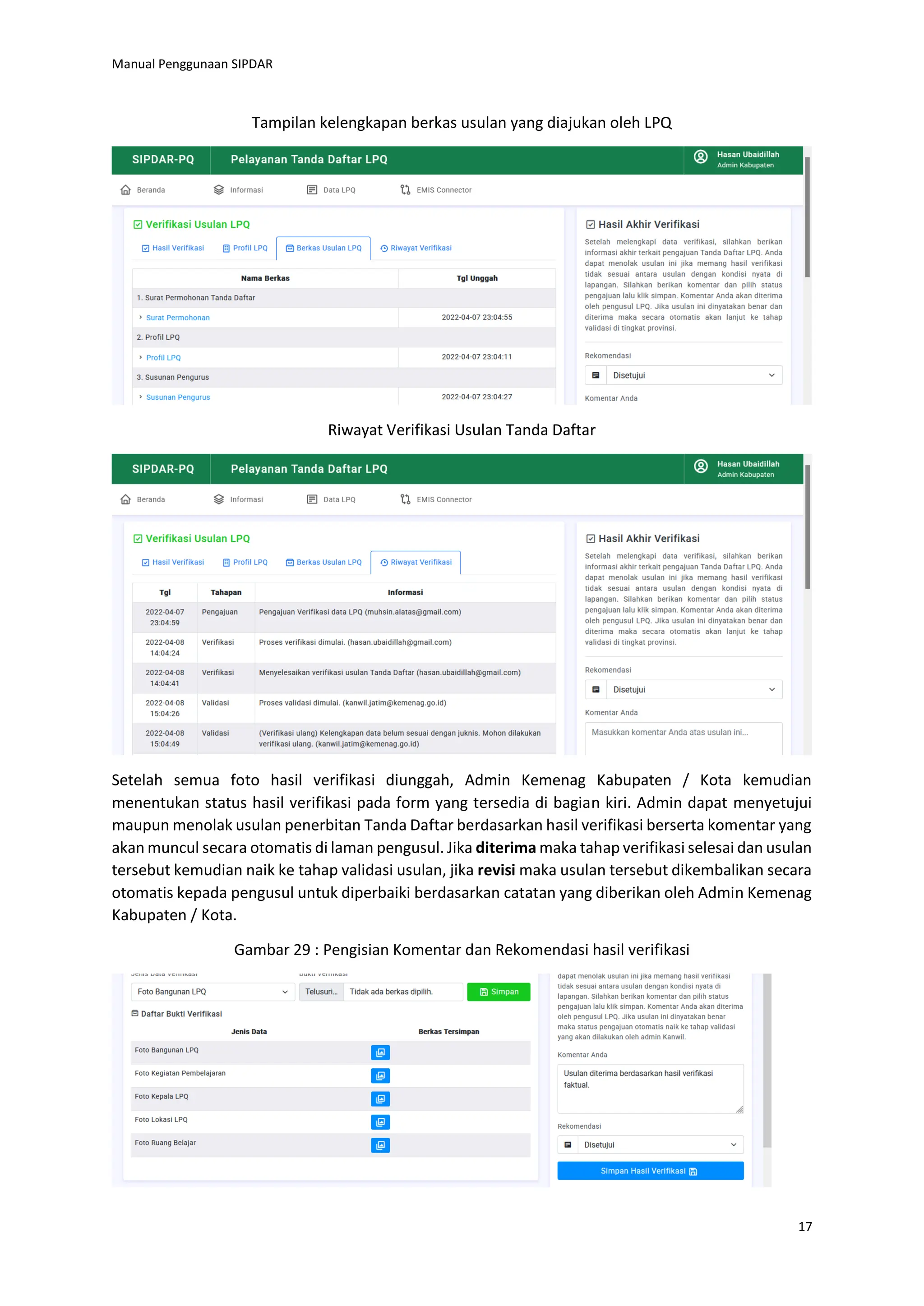 PANDUAN PENGGUNAAN SIPDAR LPQ OLEH TIM KABUPATEN.pdf