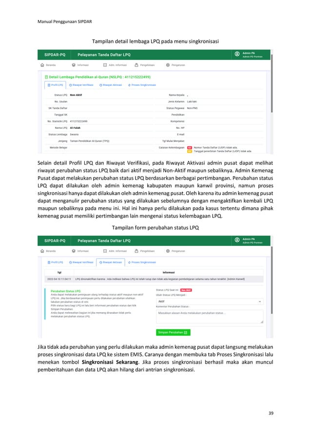 PANDUAN PENGGUNAAN SIPDAR LPQ OLEH TIM KABUPATEN.pdf