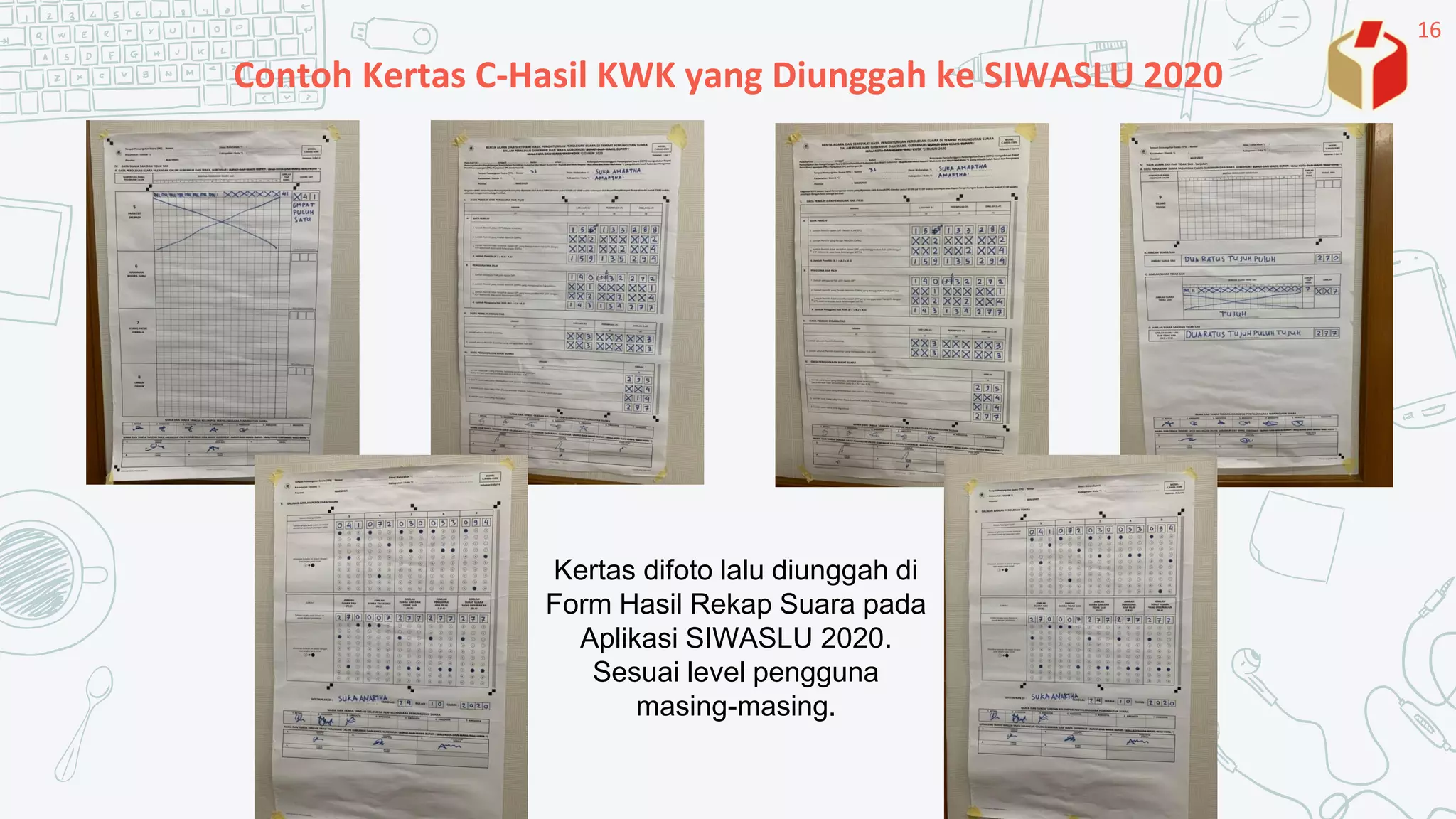 Panduan penggunaan siwaslu (1) | PDF