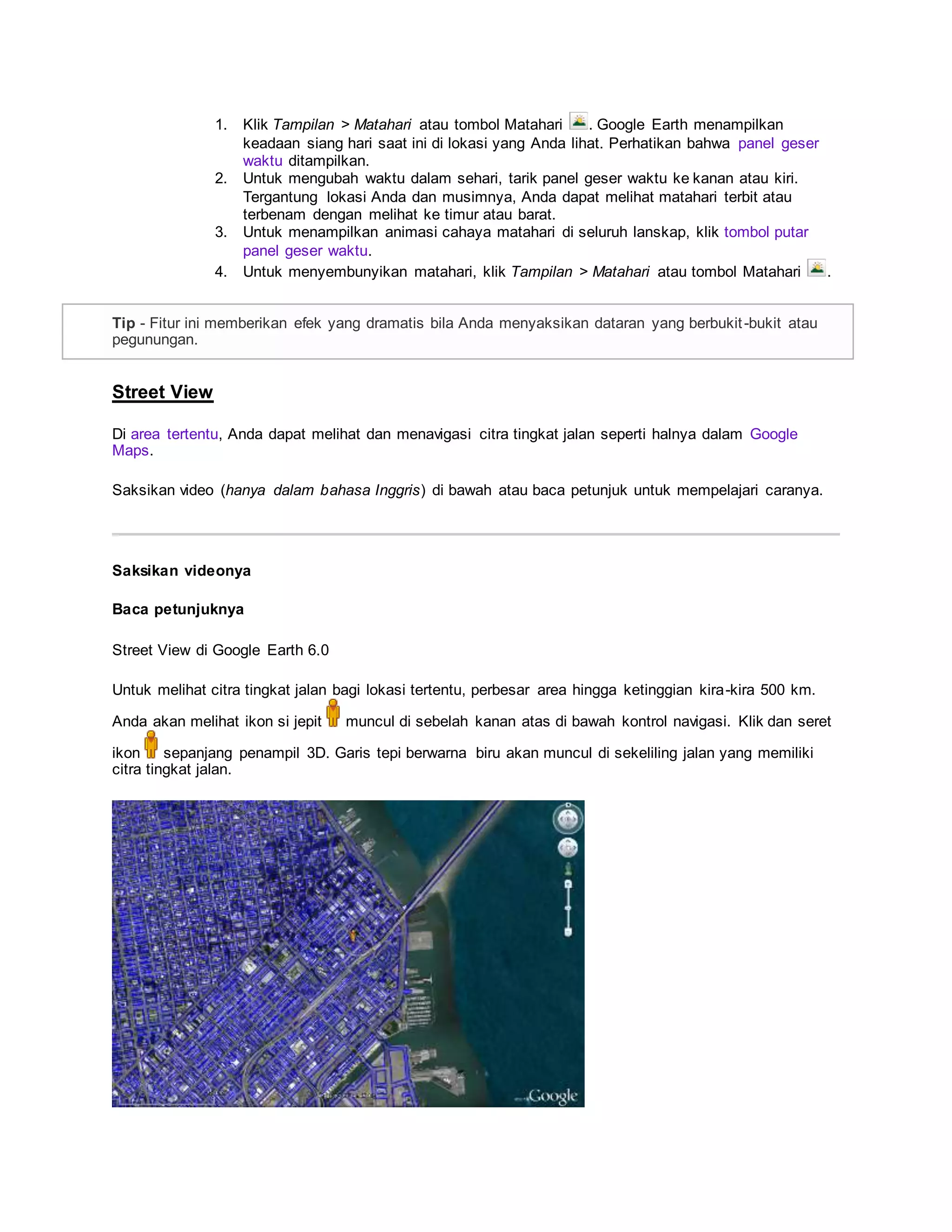 Panduan Pengguna Google Earth Pro Docx