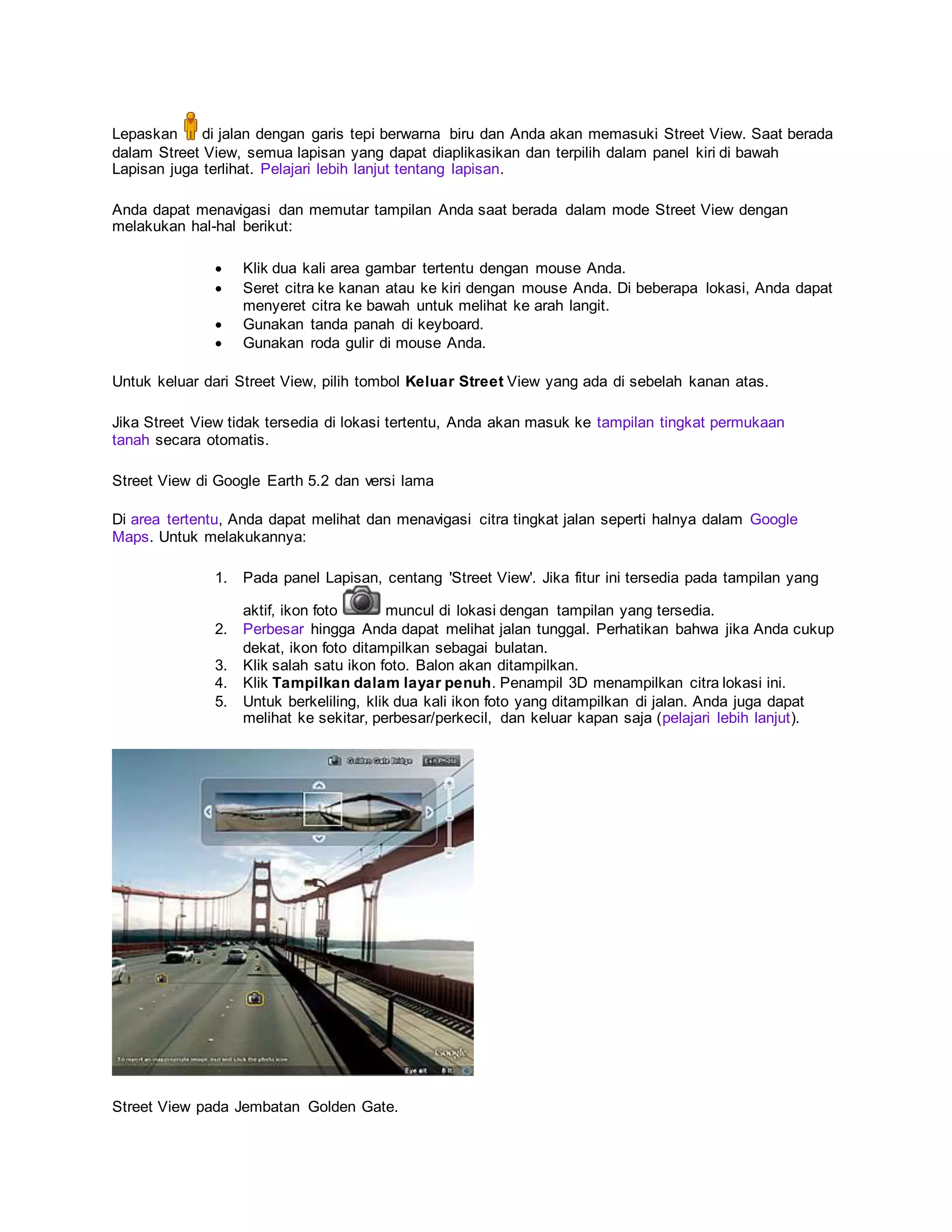 Panduan pengguna google earth pro | DOCX