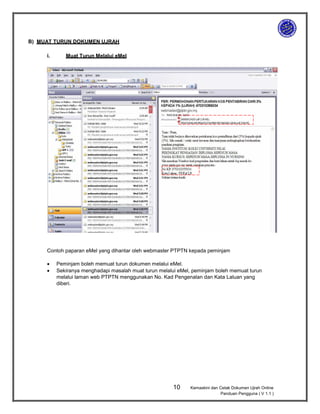 Panduan pengguna ujrah versi 1 | PDF