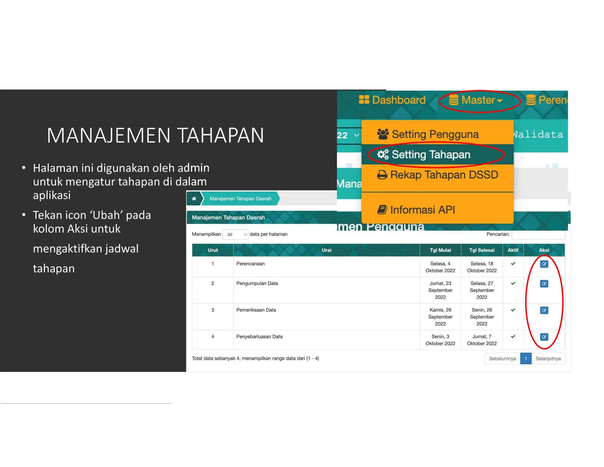 Panduan Penginputan Eletronik WALIDATA pemerintahan | PDF