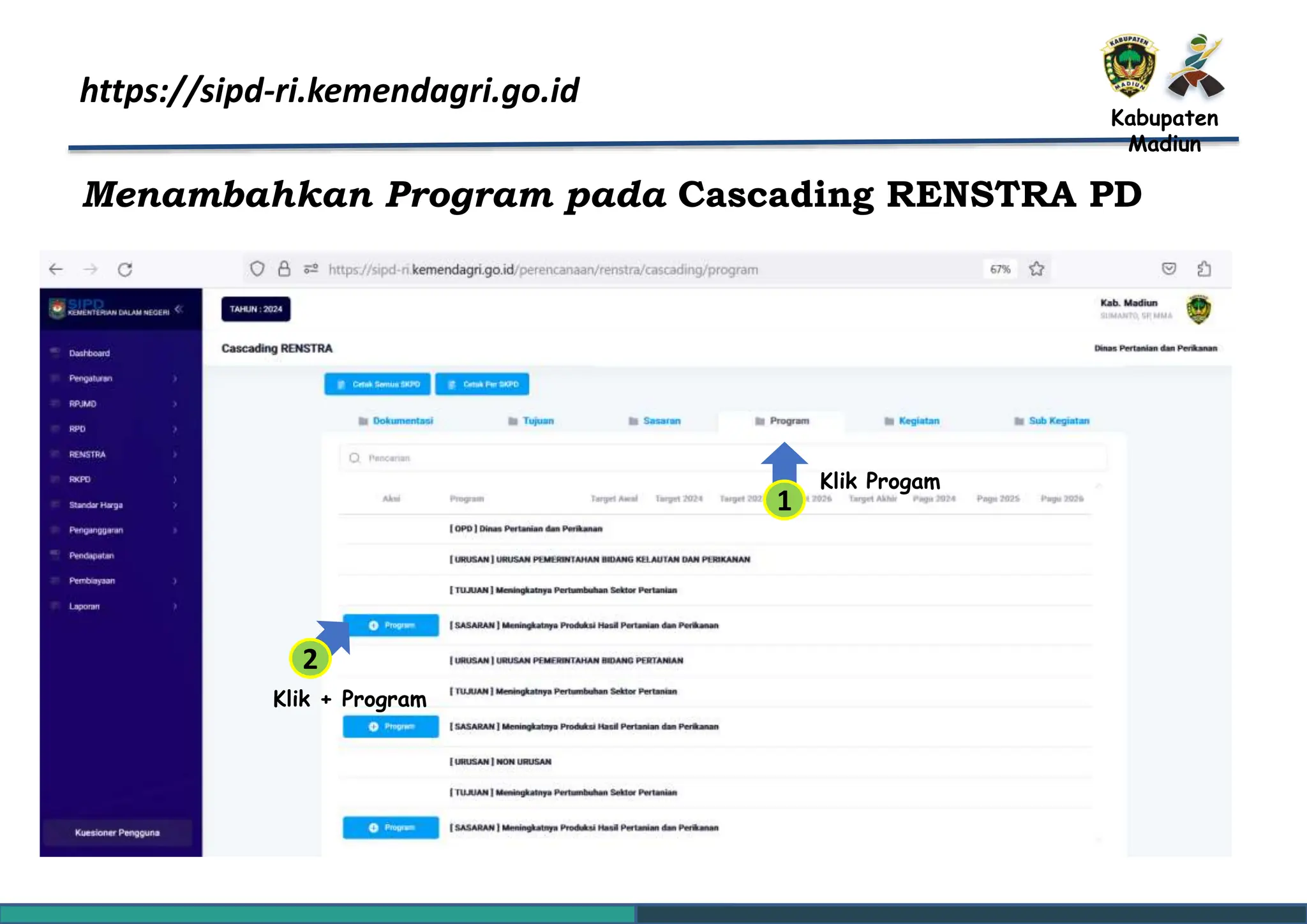 Panduan Pengisian Renstra pada aplikasi SIPD | PPTX