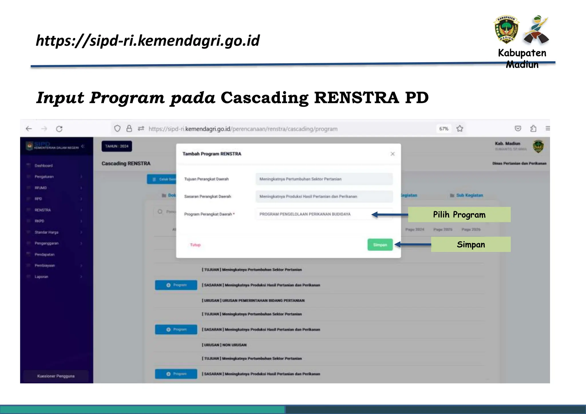 Panduan Pengisian Renstra pada aplikasi SIPD | PPTX