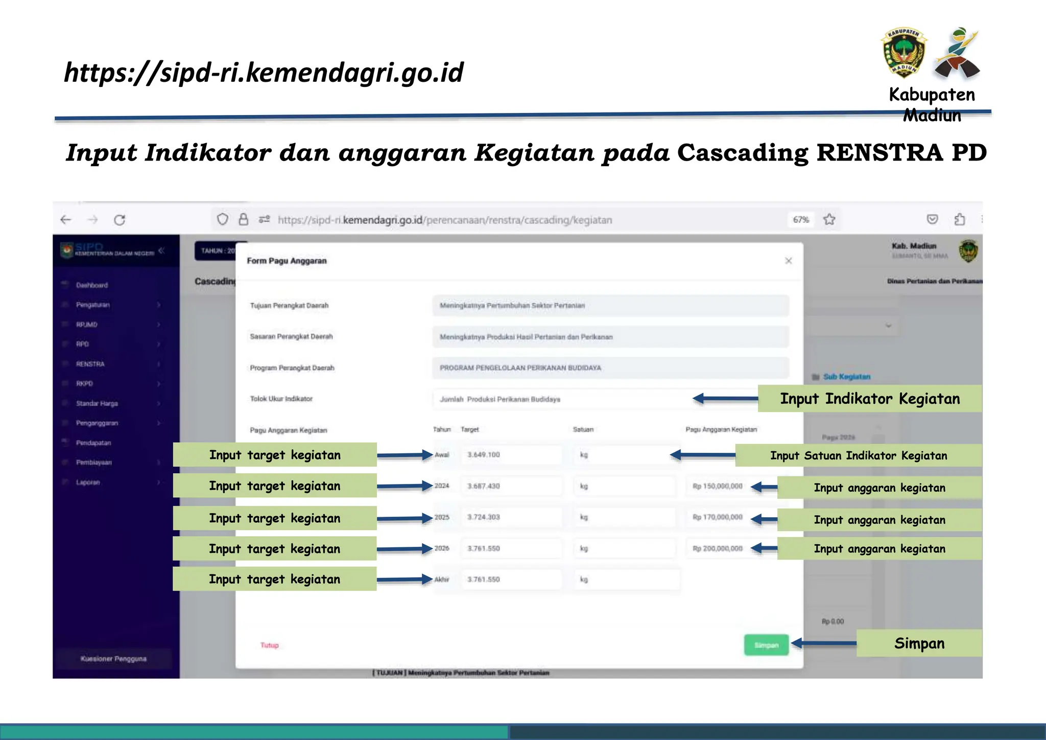 Panduan Pengisian Renstra pada aplikasi SIPD | PPTX
