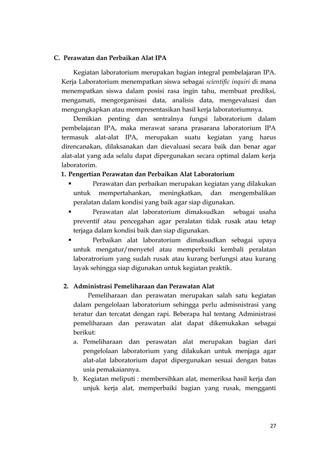 Panduan Pengelolaan Lab dan Penilaian Teknisi serta Laboran | PDF Panduan Pengelolaan Lab dan Penilaian Teknisi serta Laboran | PDF